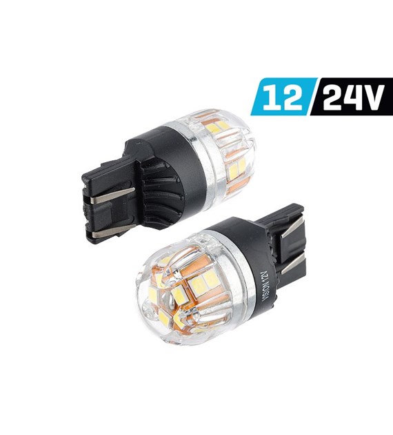 Bulb VISION WY21 / 5W (T20q) 12/24V 15x 2835 SMD OSRAM Chip, CANBUS ...