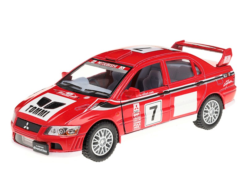 Model 1:36, Mitsubishi Lancer Evolution VII WRC, czerwony - archiwum ...