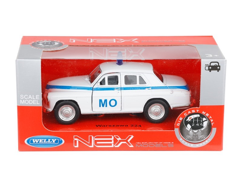 Model 1:34, PRL Warszawa 224 MILICJA OBYWATELSKA, biały (A884W224MOB ...