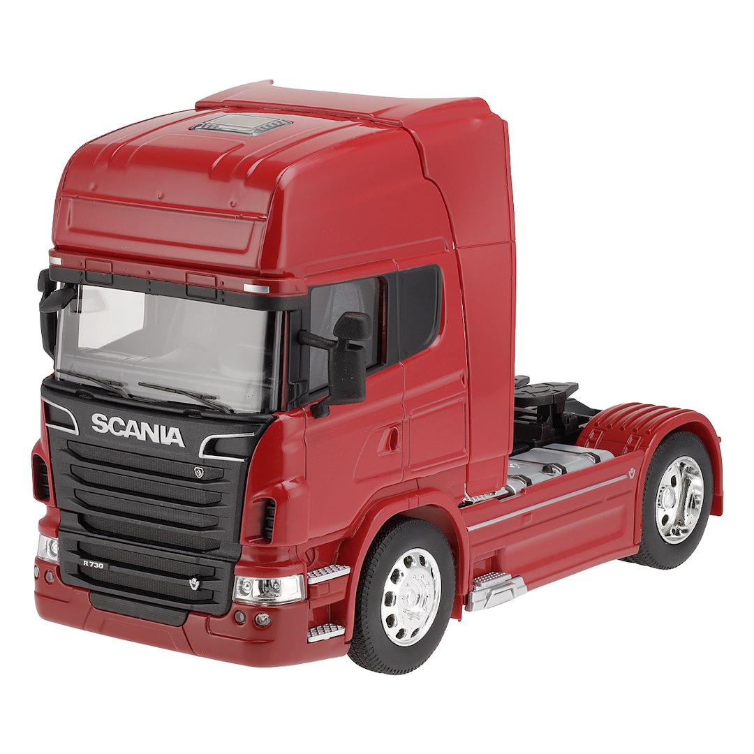 Kup Model 1:32, SCANIA V8 R730, ciągnik dwuosiowy, czerwony na arena.pl ...